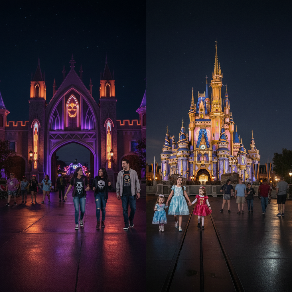 Universal vs Disney Halloween logistics by car (2025) – Hola Car Rentals