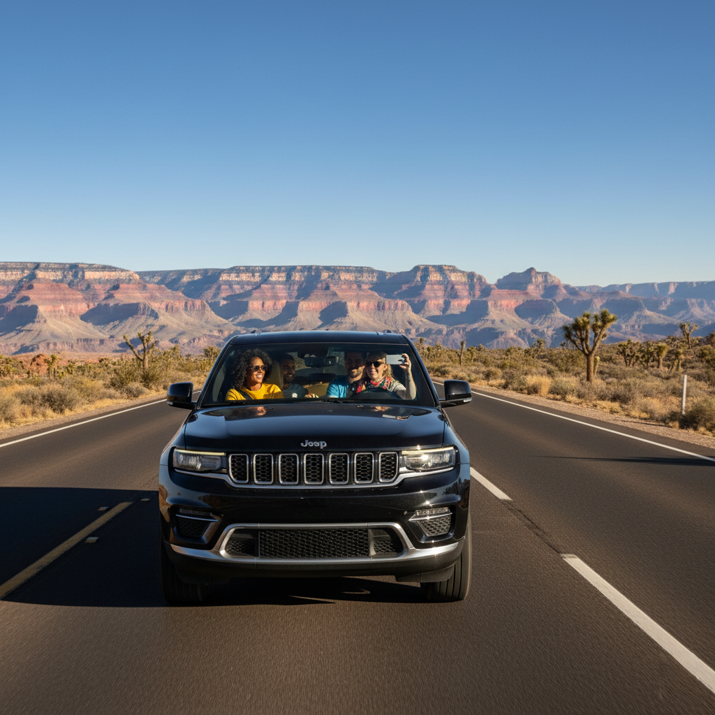 Vegas to Grand Canyon South Rim: one‑day drive guide – Hola Car Rentals