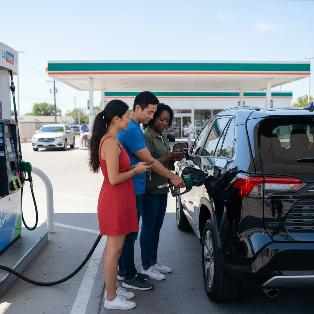 Refueling a Rental Car: Return‑Full vs. Prepay Guide – Hola Car Rentals