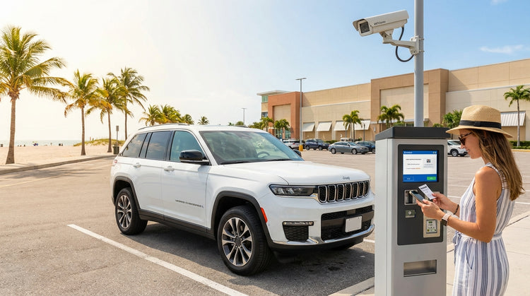 Florida car hire: ANPR mall and beach parking tips – Hola Car Rentals
