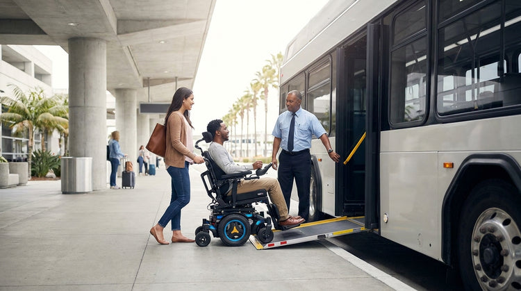 Step-free access to SFO rental car shuttle, San Francisco – Hola Car ...