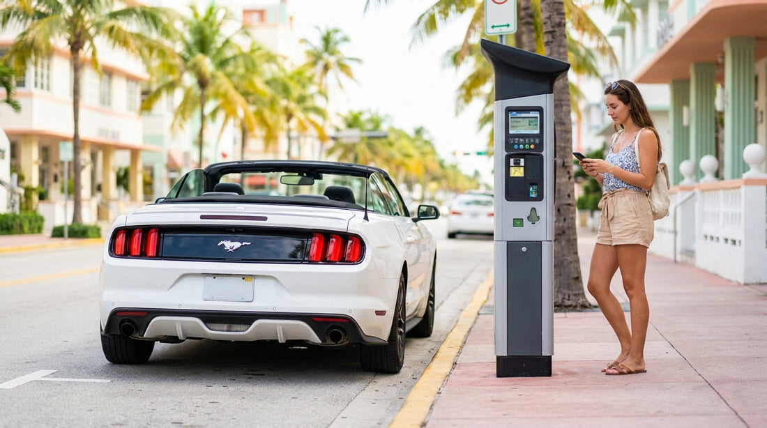 Miami Beach meter: pay by space vs plate for rentals – Hola Car Rentals