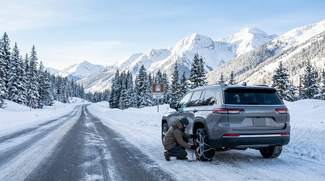 Las Vegas car hire to California: Mountain Pass winter – Hola Car Rentals