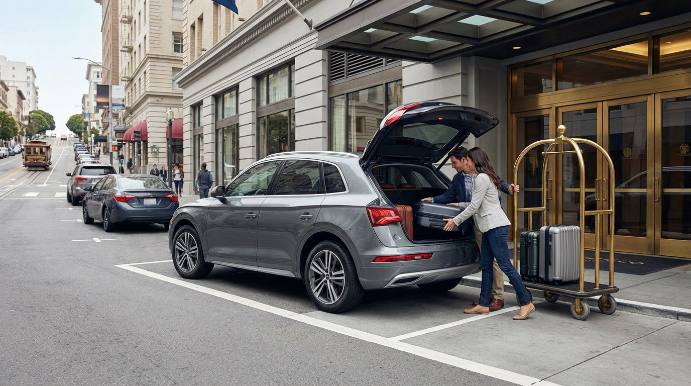 Union Square hotel loading rules, San Francisco car hire – Hola Car Rentals