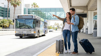 Find the SFO Terminal 2 rental car shuttle stop – Hola Car Rentals