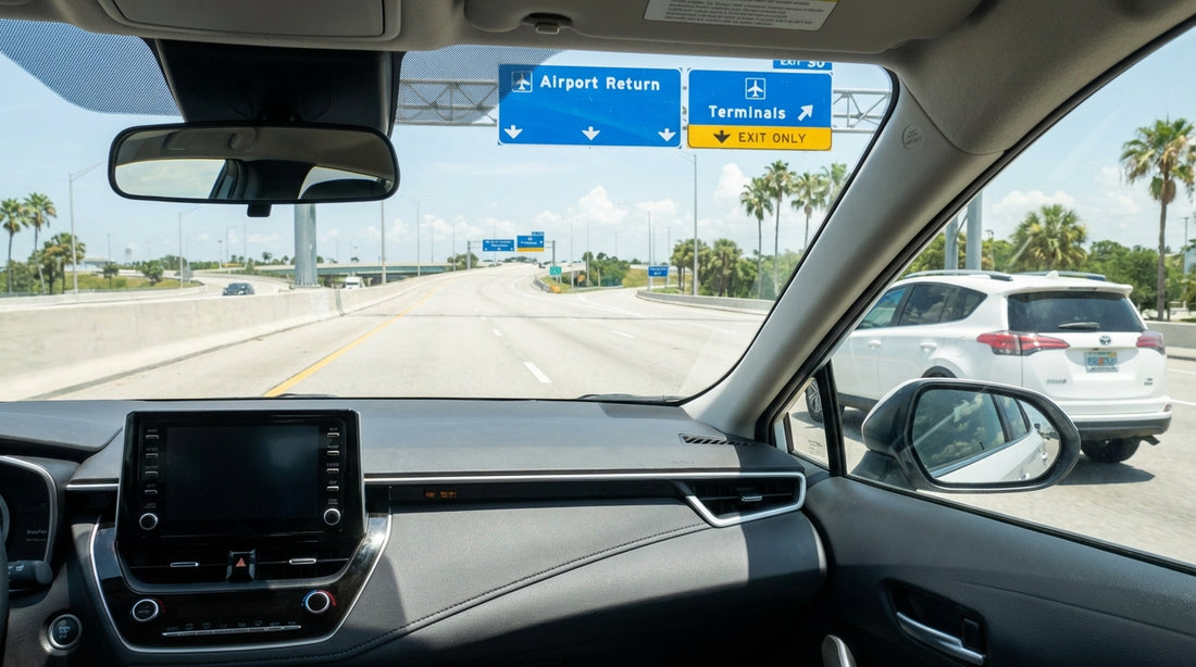 Orlando car hire: missed MCO return exit help – Hola Car Rentals