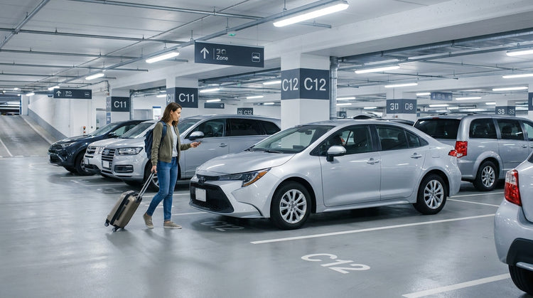 Find your car hire bay at SFO rental car centre – Hola Car Rentals