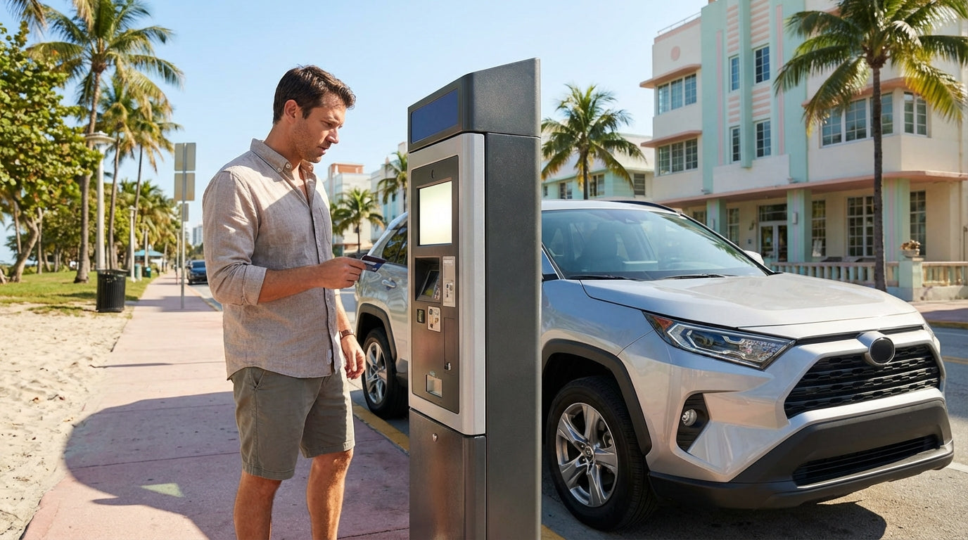 Miami car hire: proving you paid for Miami Beach parking – Hola Car Rentals