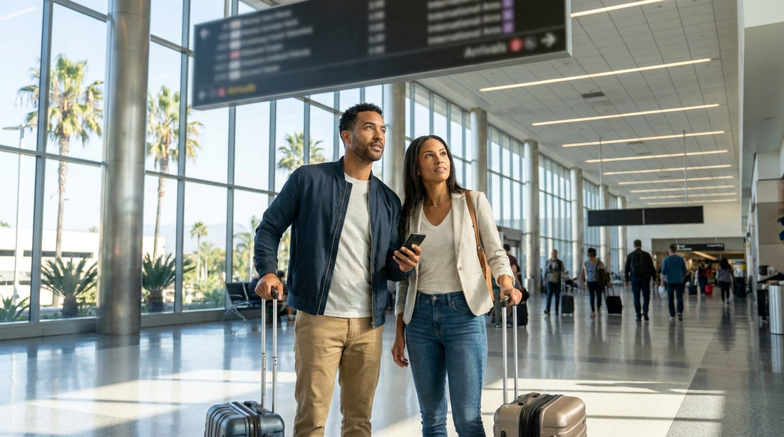 Reach the LAX rental car centre from international arrivals – Hola Car ...