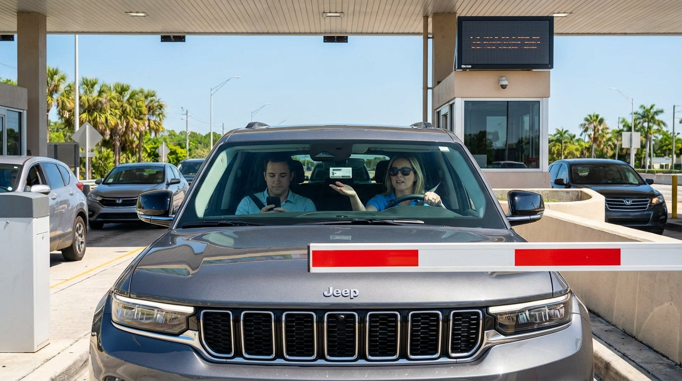 Florida car hire: toll gate won’t open help – Hola Car Rentals