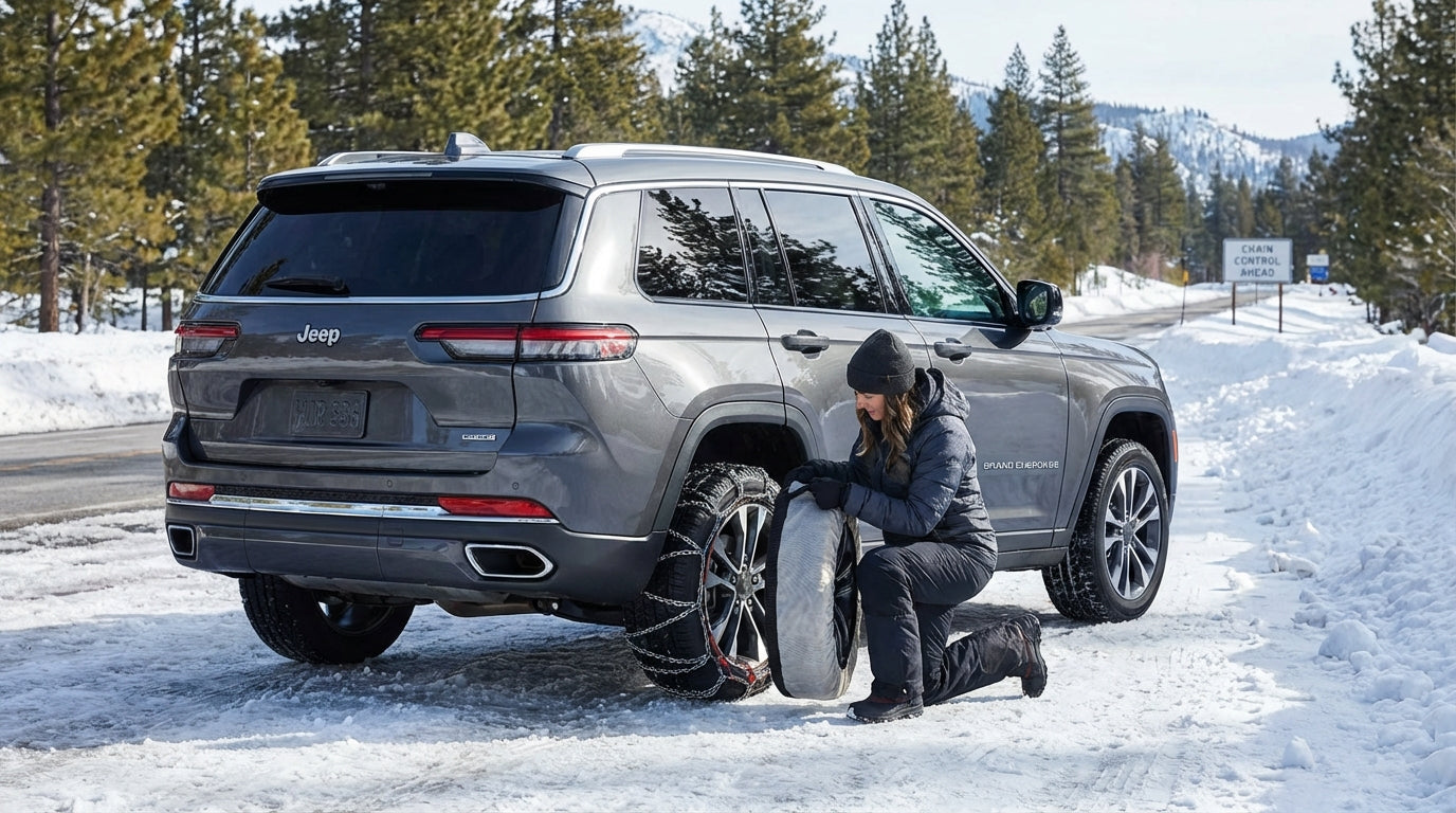 California car hire: snow socks vs chains explained – Hola Car Rentals