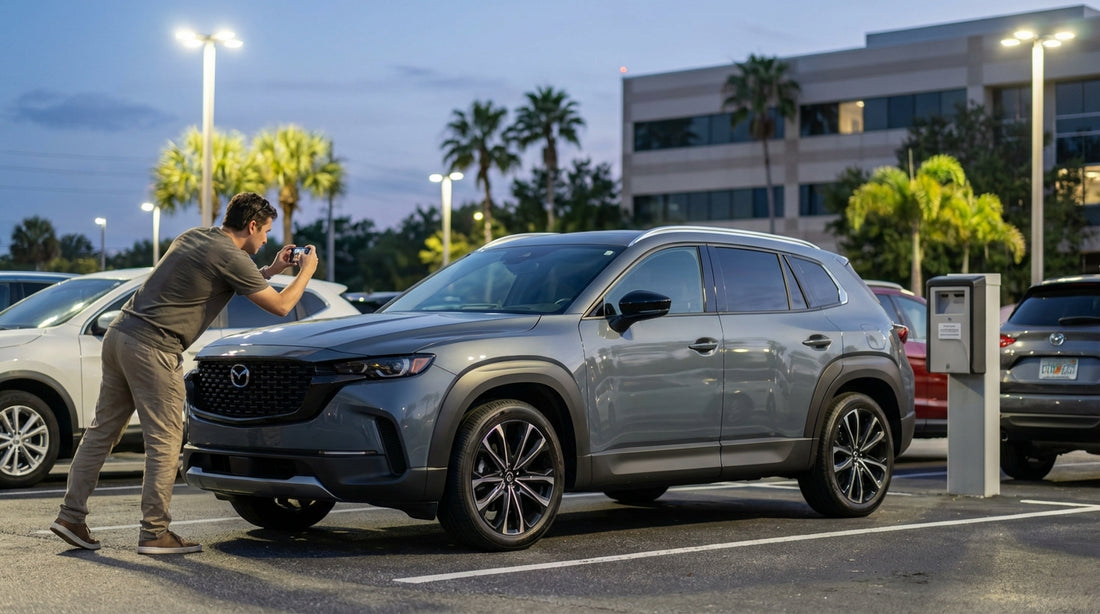 Out-of-hours Orlando car hire return photo checklist – Hola Car Rentals