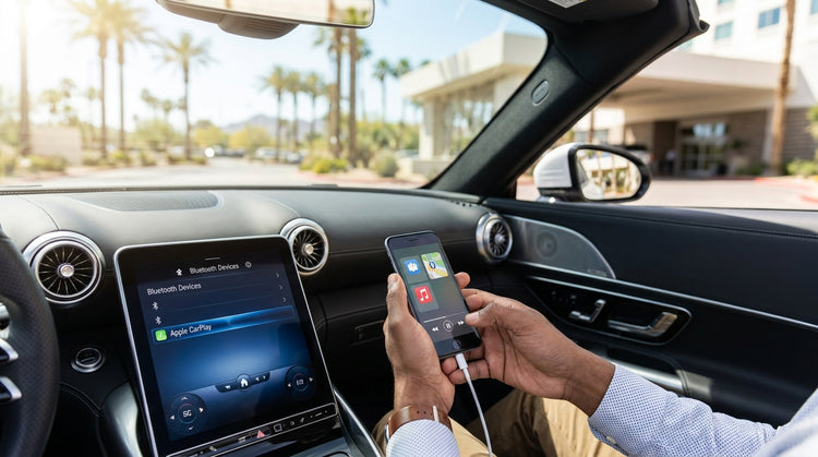 Clear Bluetooth and set up CarPlay in Las Vegas – Hola Car Rentals
