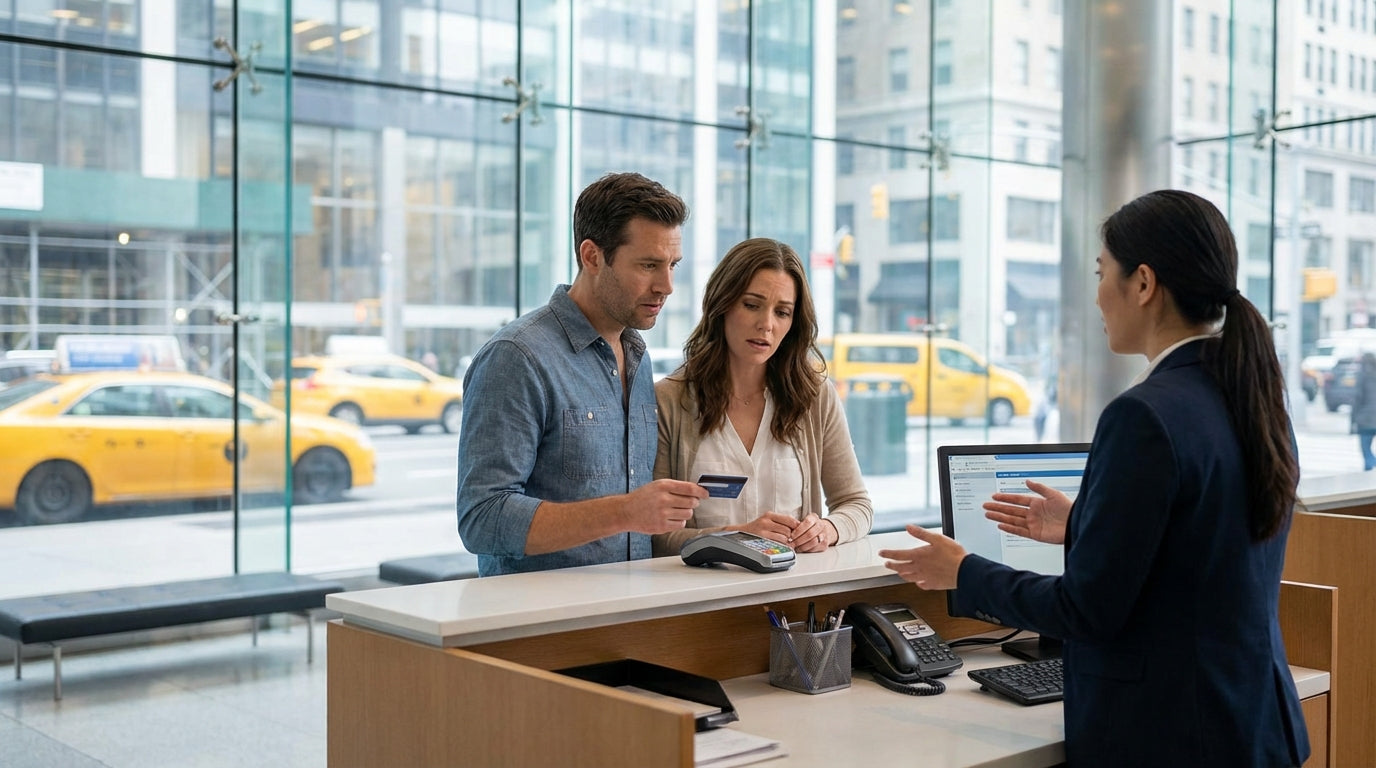 UK bank blocks on New York car hire deposits – Hola Car Rentals