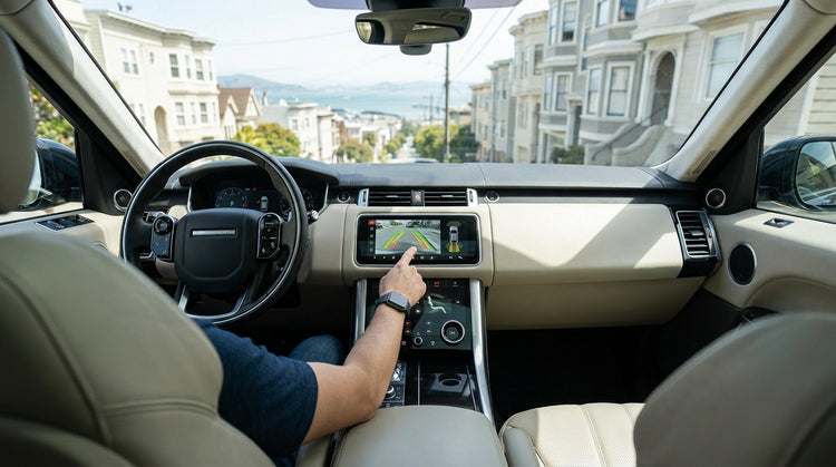 Confirm camera and sensors on car hire in San Francisco – Hola Car Rentals